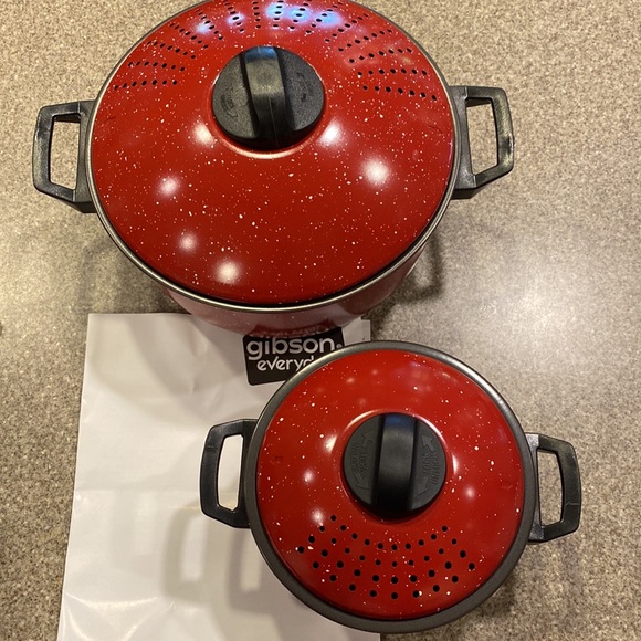 Gibson | Kitchen | New In Box Gibson 4 Piece Nonstick Steel Pasta ...